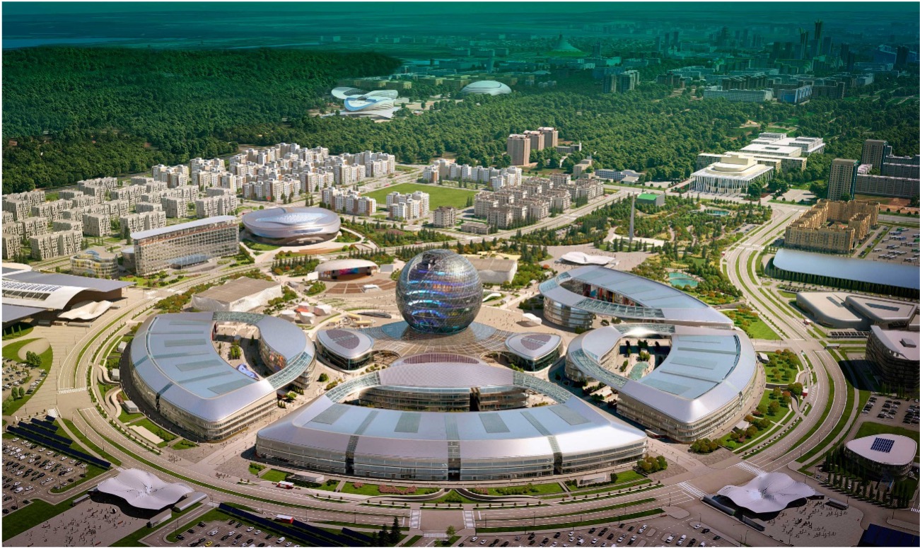 Astana EXPO B1-B2-B3 Block Pavilion